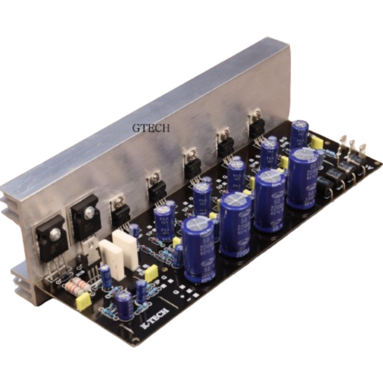K-Tech 2050 Two Transistor Mono 5.1 Amplifier Board with on board power ...