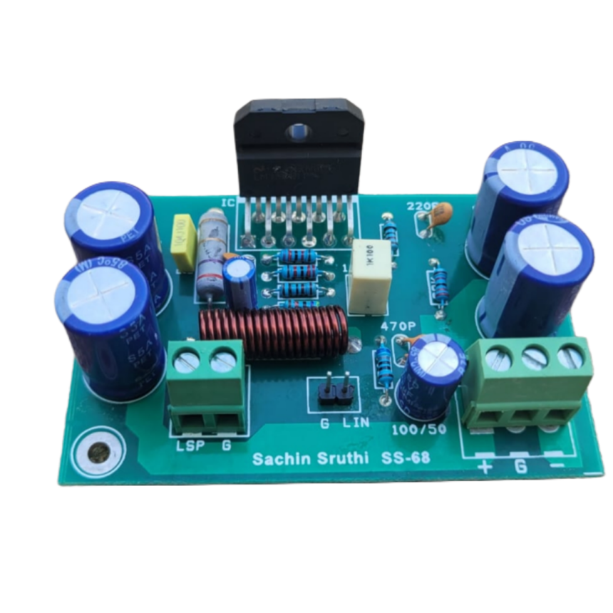Lm3886 Mono Hi-Fi Single Channel 68W Amplifier Board - easyamplifier.com