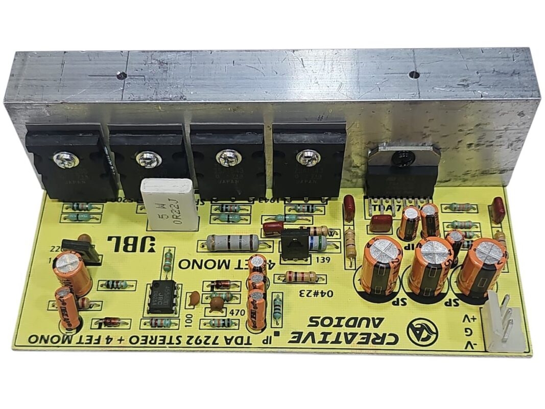 TDA7294 Stereo + 5200 & 1943 IC 4FET Mono 2.1 Channel High Power ...